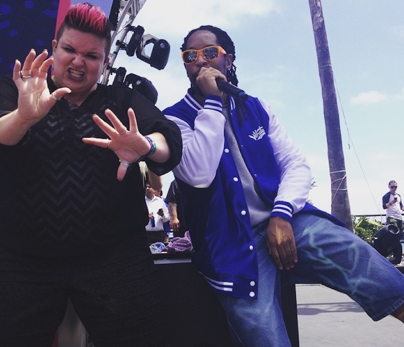 The Sign Language Interpreter of the Rappers